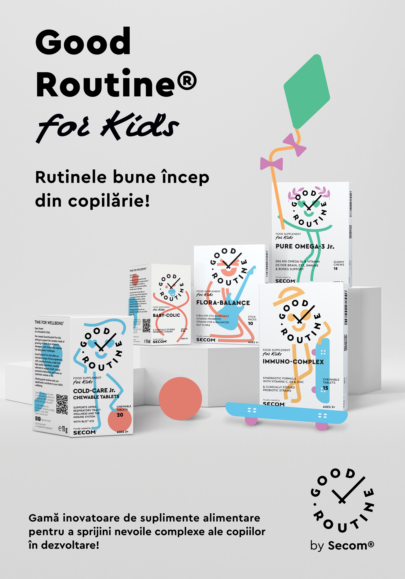 Good Routine® își extinde portofoliul cu Good Routine® for Kids, o gamă ...